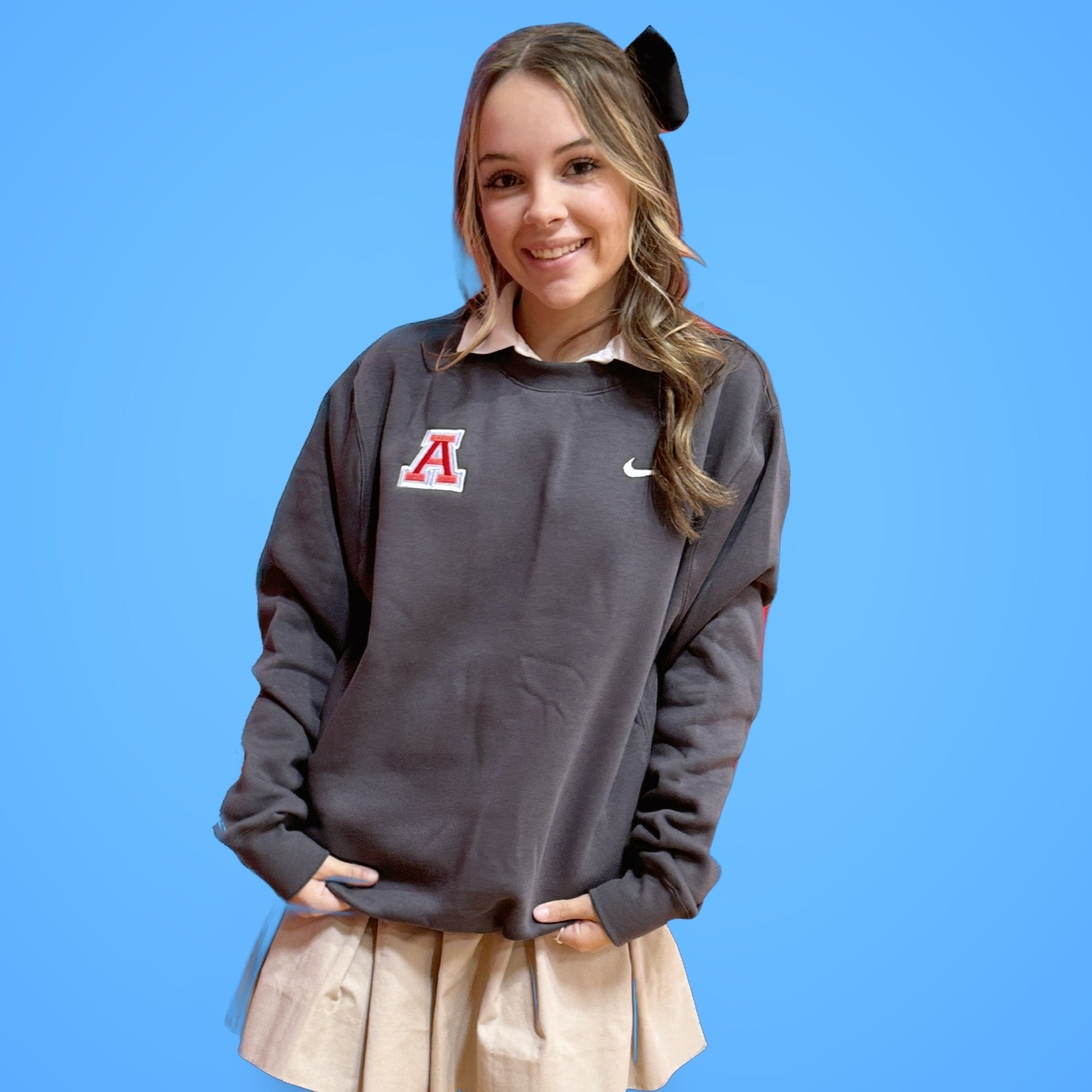 Nike Dark Grey Crew | Antonian College Preparatory High School